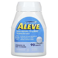 Aleve, Pain Reliever/Fever Reducer, 90 Tablets