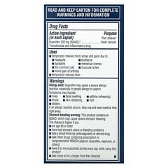 Advil, Ibuprofen Tablets, 200 mg, 100 Coated Caplets
