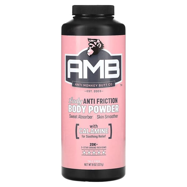 Anti Monkey Butt, Lady Anti Friction Body Powder, 8 oz (227 g)