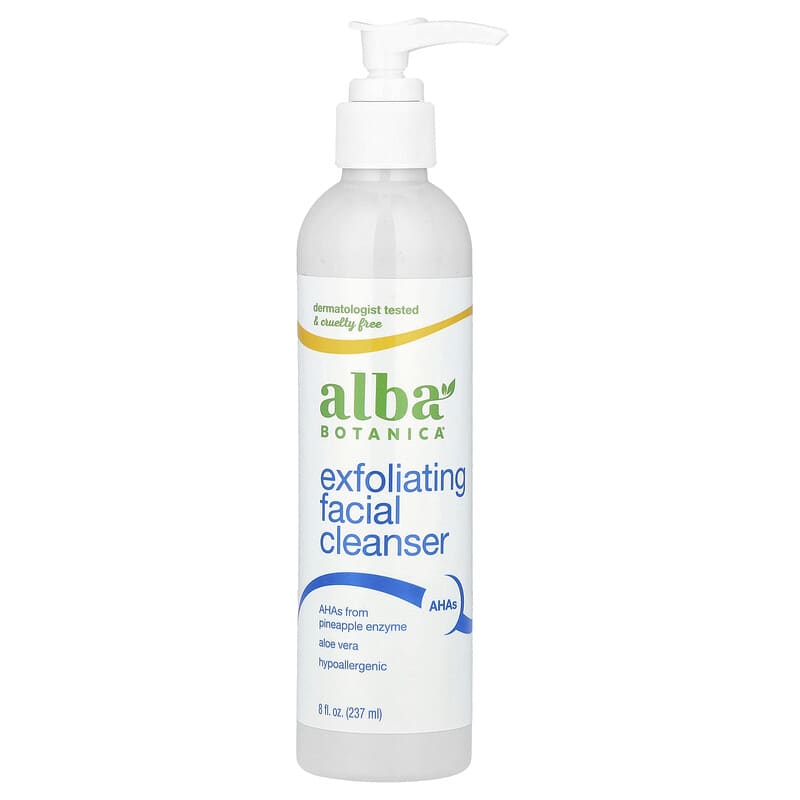 Exfoliating facial wash store