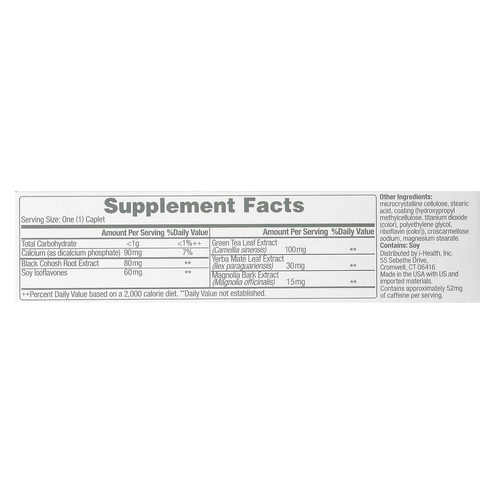 Estroven, Menopause Relief, Stress Relief & Energy Boost, 28 Caplets
