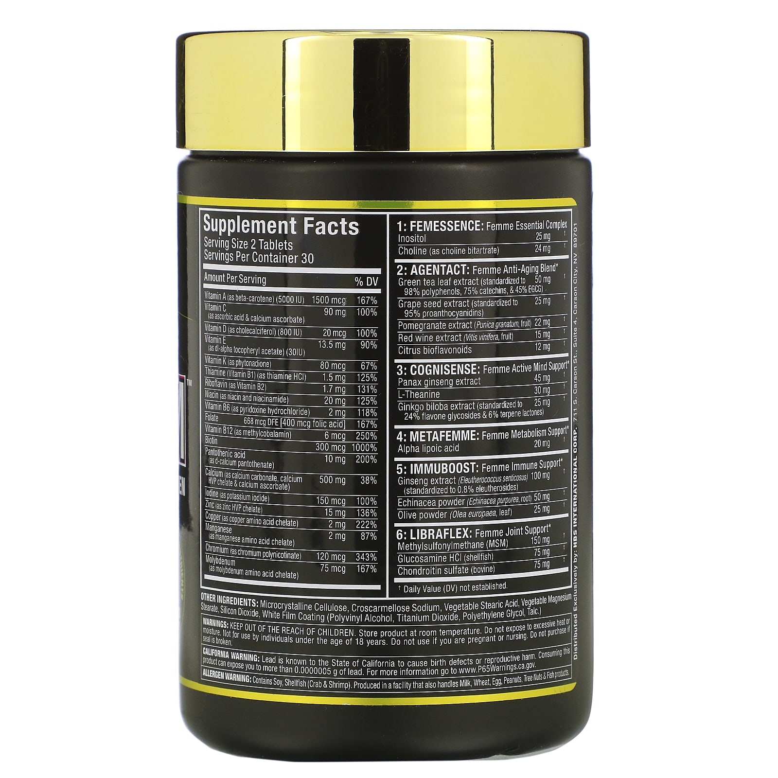 ALLMAX, ALLMAX, Vitaform, Premium Multi-Vitamin For Women, 60 Tablets