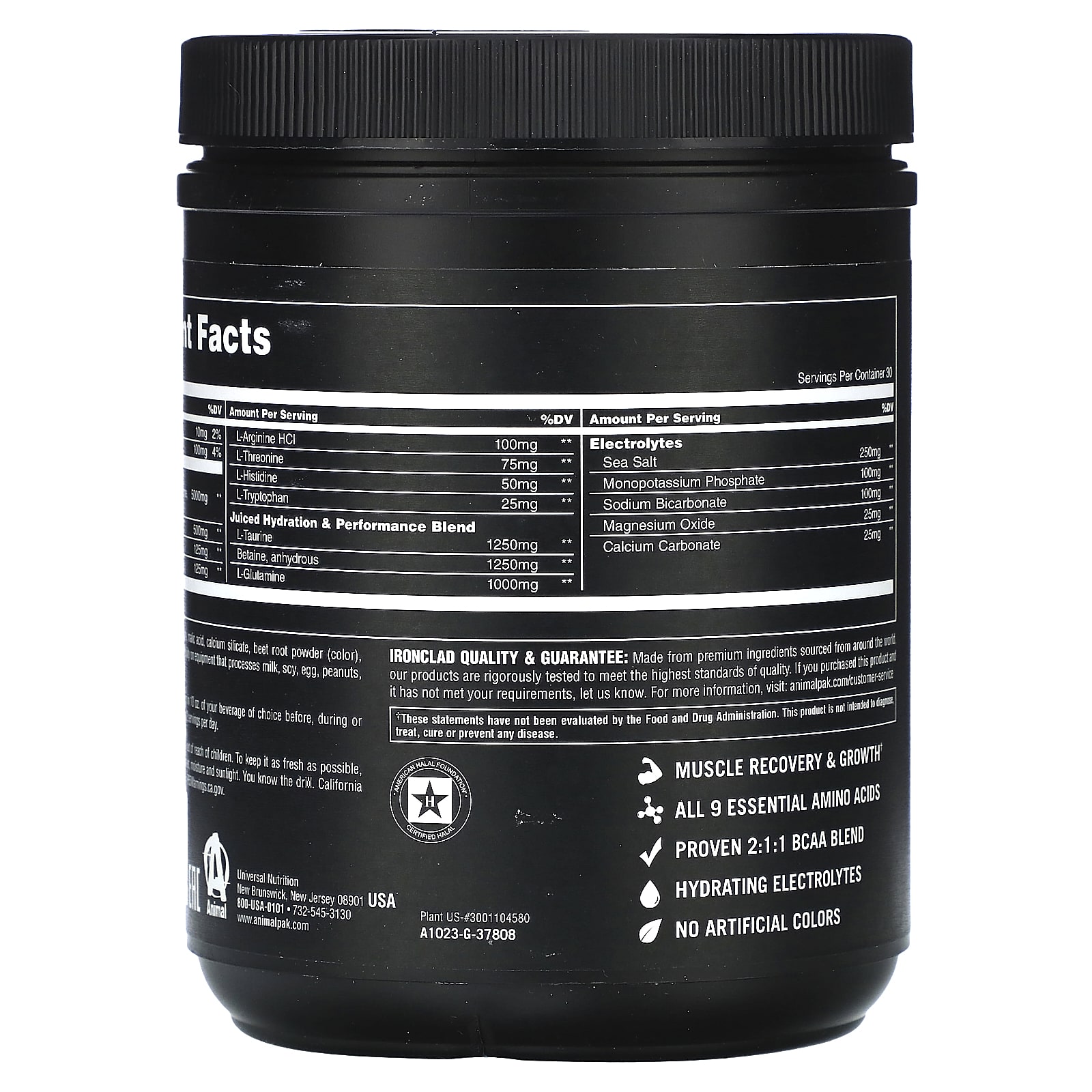 Animal, Juiced Aminos Powder, Fruit Punch, 13.2 oz (375 g)