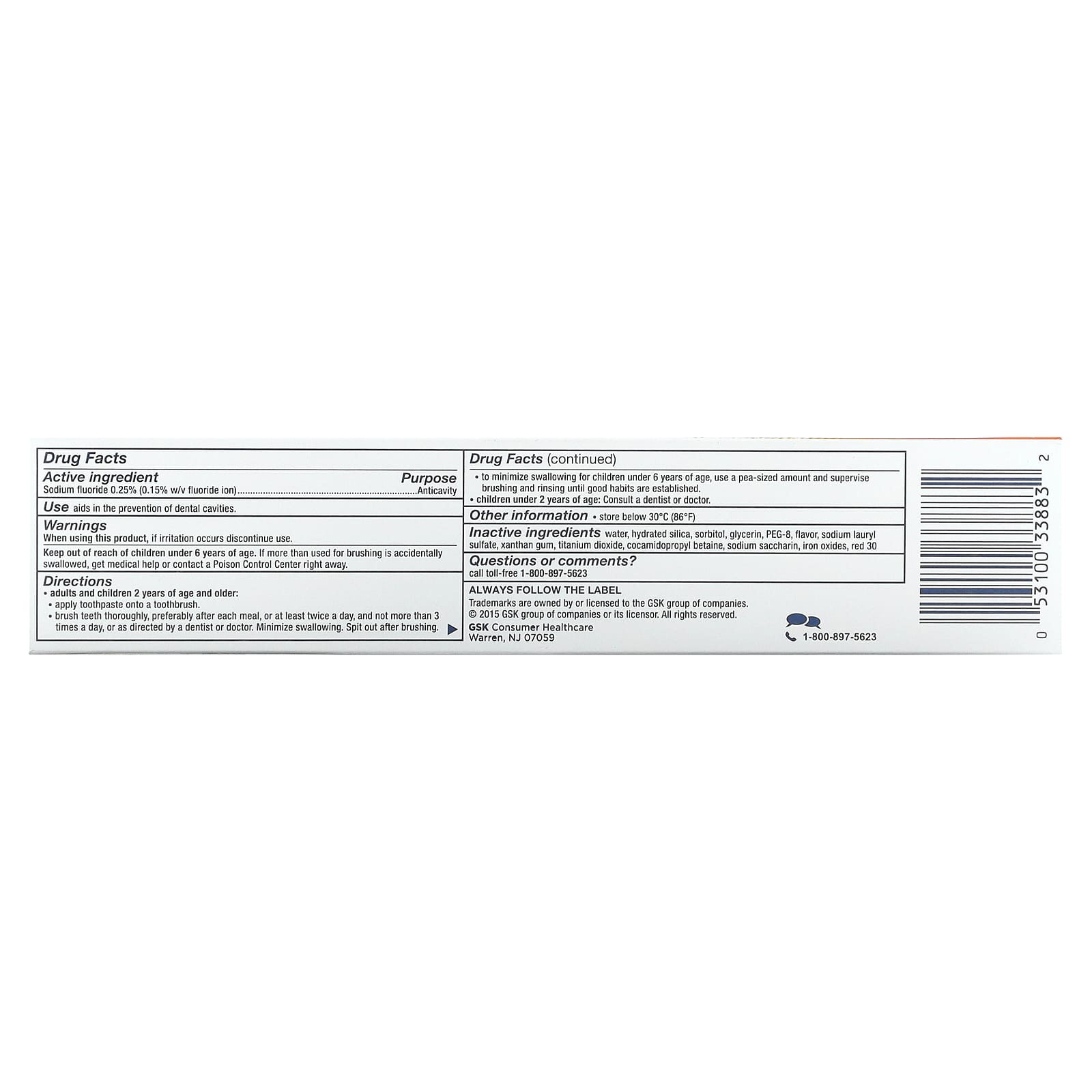 Aquafresh, Extreme Clean Fluoride Toothpaste, Whitening Action, Mint ...