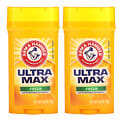 Arm & Hammer, UltraMax, Solid Antiperspirant Deodorant, Fresh, 2 Pack ...
