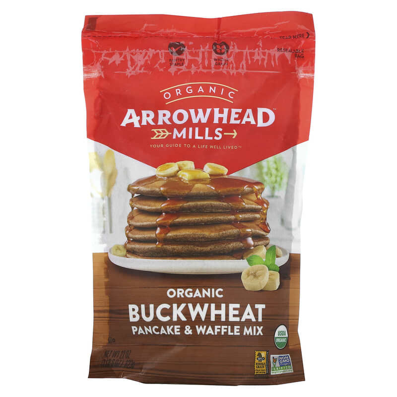 Organic Buckwheat Pancake Waffle Mix 1 lb 6 oz 623 g