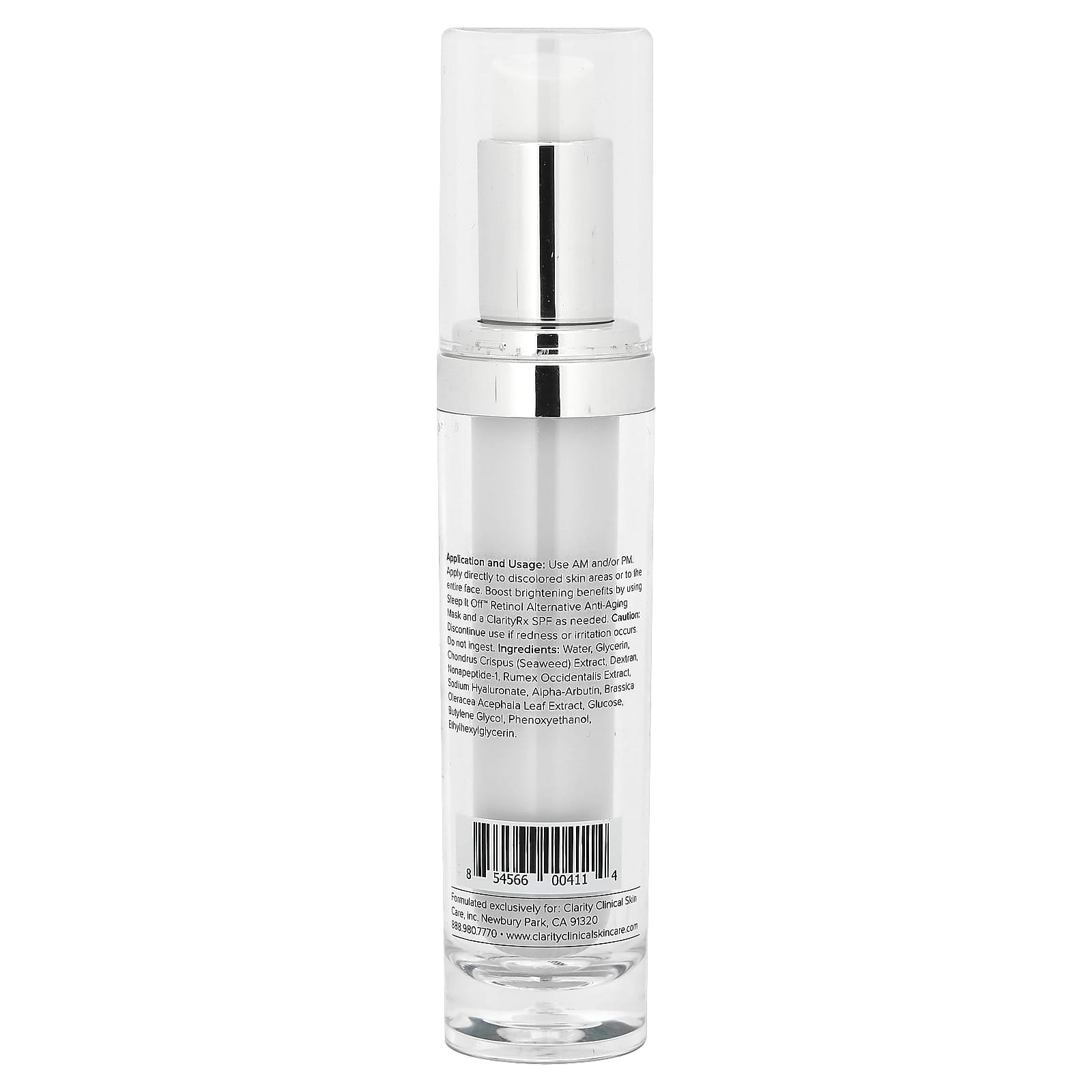 Clarityrx Let There Be Light Powerful Brightening Serum 1 Fl Oz 30 Ml
