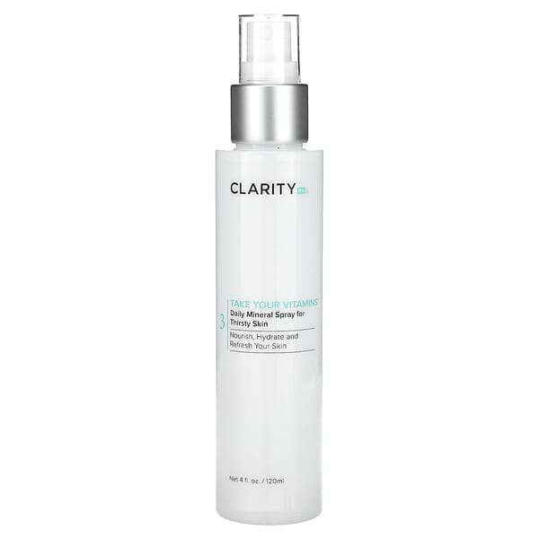 ClarityRx, Take Your Vitamins, Daily Mineral Spray for Thirsty Skin, 4 ...