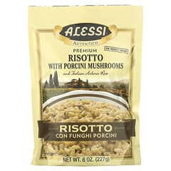 Alessi, Premium Risotto with Porcini Mushrooms and Italian Arborio Rice ...