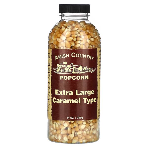 Amish Country Popcorn, Extra Large Caramel Type, 14 oz (396 g)