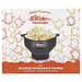 Amish Country Popcorn, Silicone Microwave Popcorn Maker, Grey, 4 Pieces