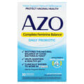 Azo, Complete Feminine Balance, Daily Probiotic, 5 Billion, 30 Once ...