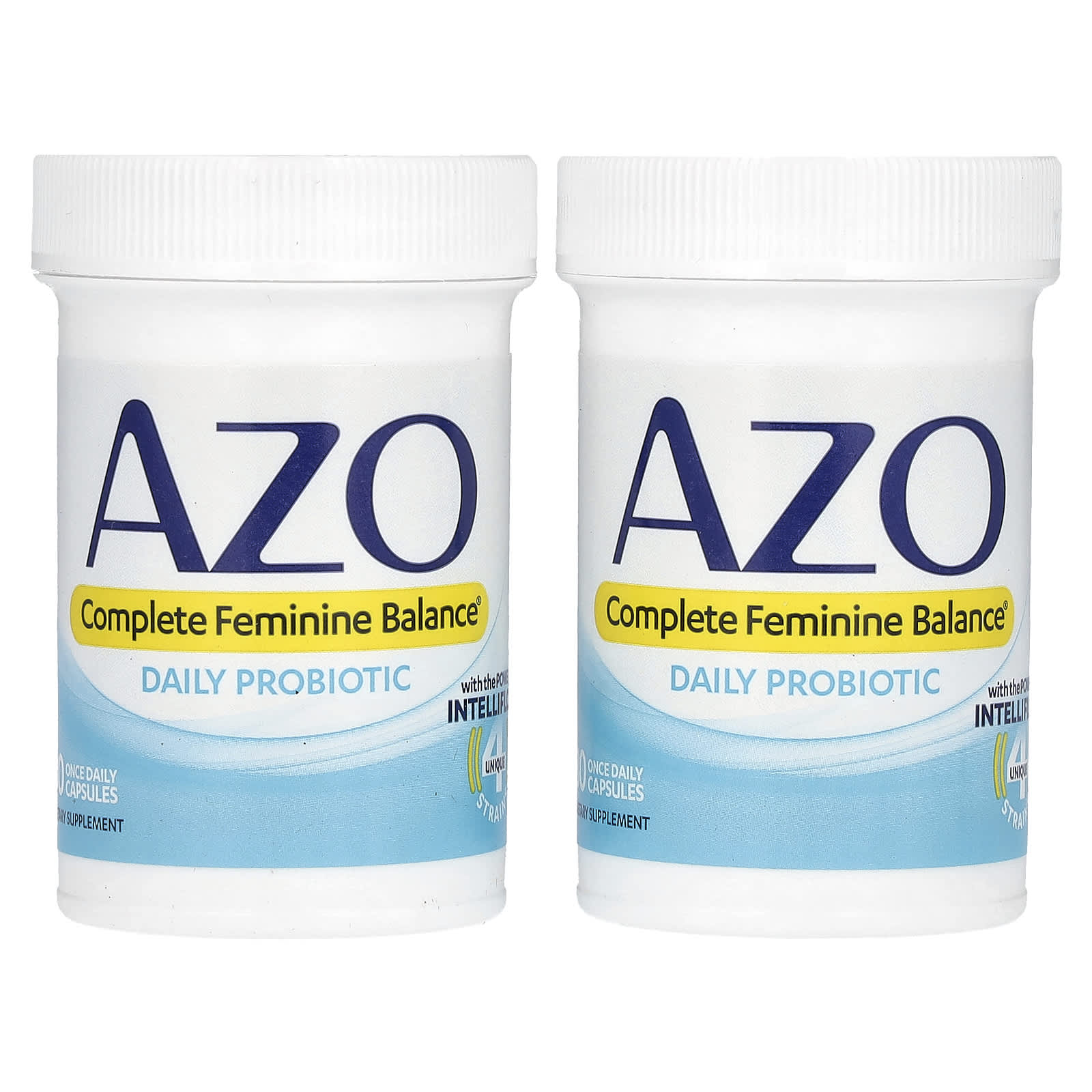Azo, Complete Feminine Balance®, Daily Probiotic, 60 Capsules
