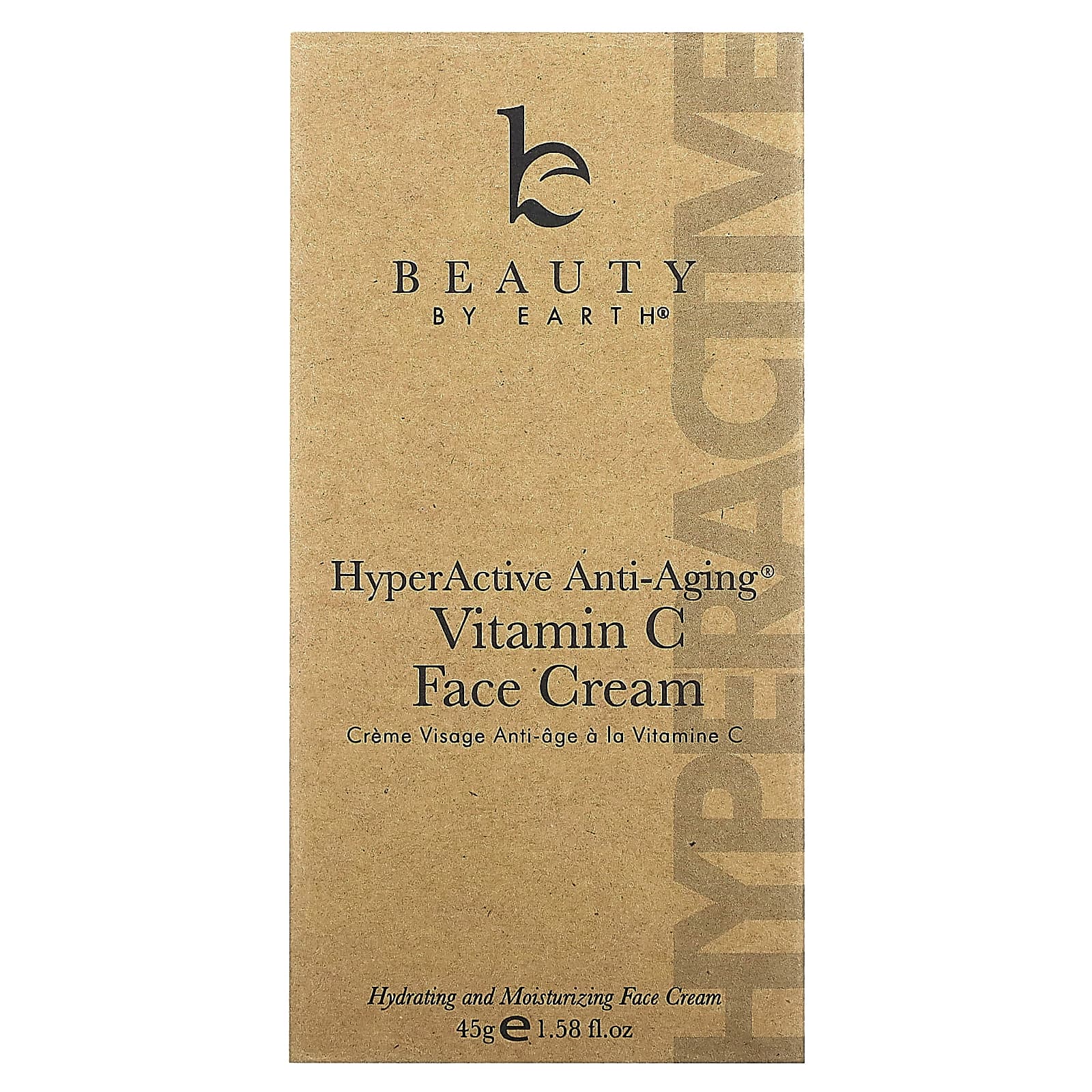 Beauty By Earth, HyperActive Anti-Aging, Vitamin C Face Cream, 1.58 fl ...