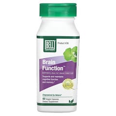 Bell Lifestyle, Brain Function, 60 Veggie Capsules