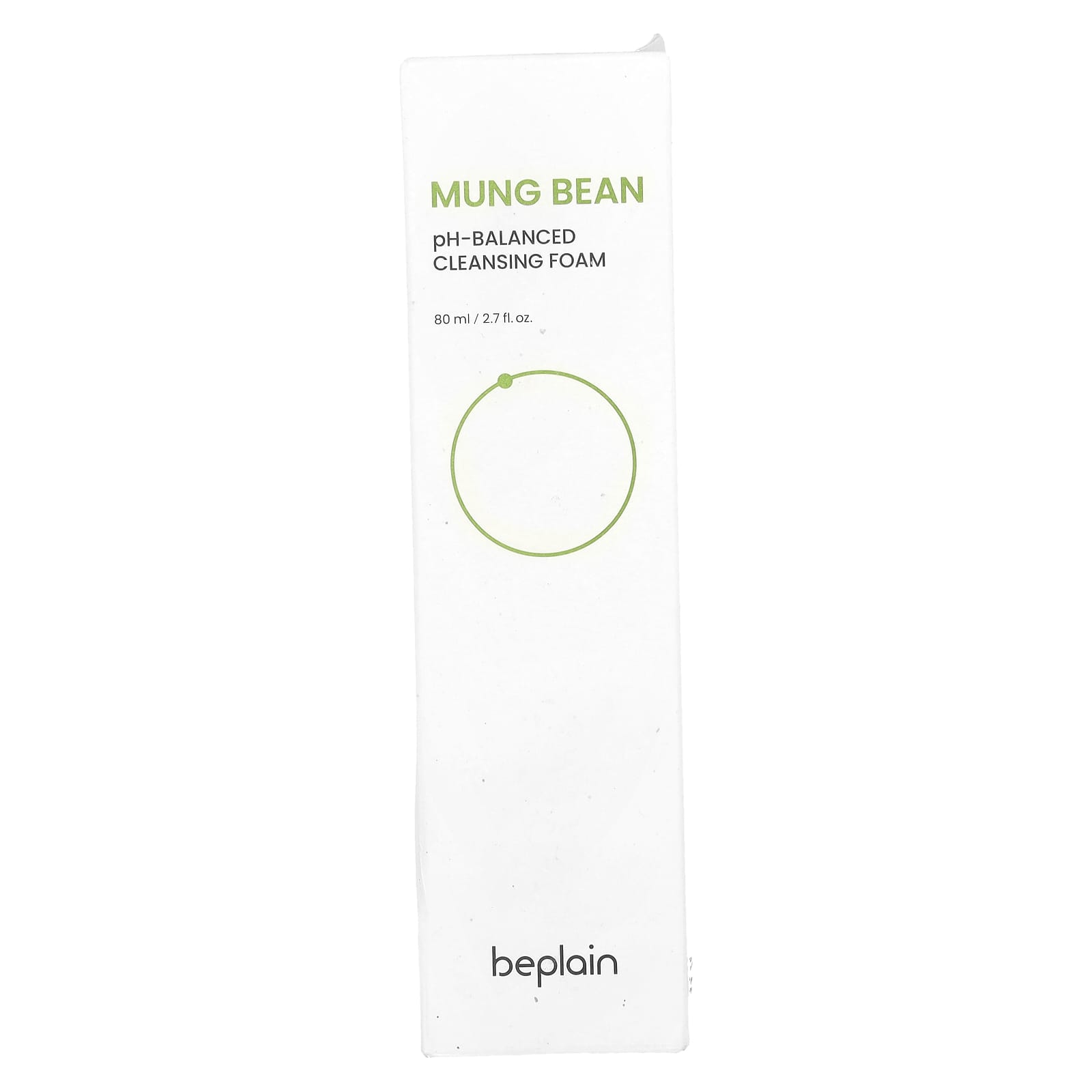 Beplain, Mung Bean, pH Balanced Cleansing Foam , 2.7 fl oz (80 ml)