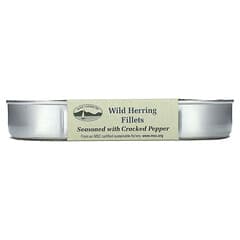 Bar Harbor, Wild Herring Fillets, Seasoned with Cracked Pepper, 6.7 oz ...