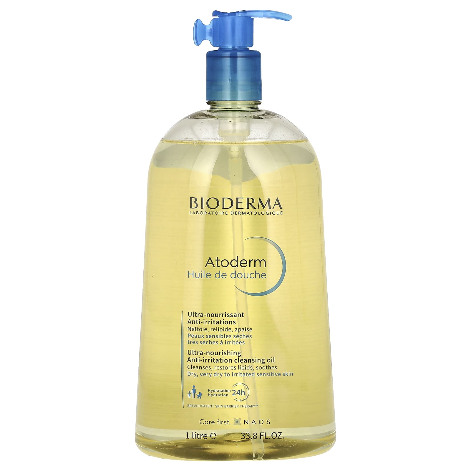 Bioderma, Atoderm, Ultra-Nourishing Anti-Irritation Cleansing Oil, 33.8 ...