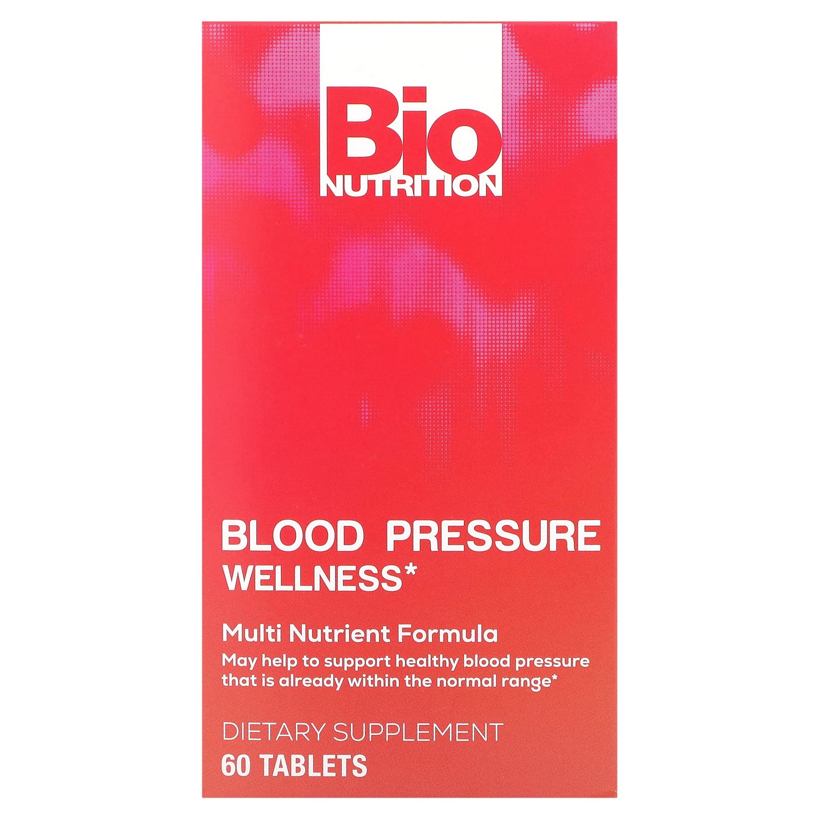 Bio Nutrition, Blood Pressure Wellness , 60 Tablets
