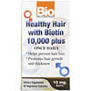Bio Nutrition, Healthy Hair with Biotin 10,000 Plus, 60 Vegetarian Capsules