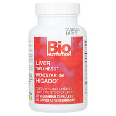 Bio Nutrition, Liver Wellness, 60 Vegetarian Capsules
