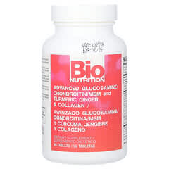 Bio Nutrition, Advanced Glucosamine/Chondroitin/MSM and Turmeric ...