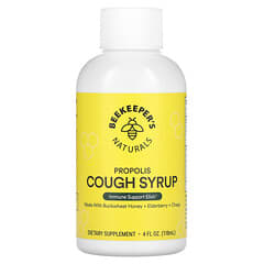 Beekeeper's Naturals, Propolis Cough Syrup, 4 fl oz (118 ml)