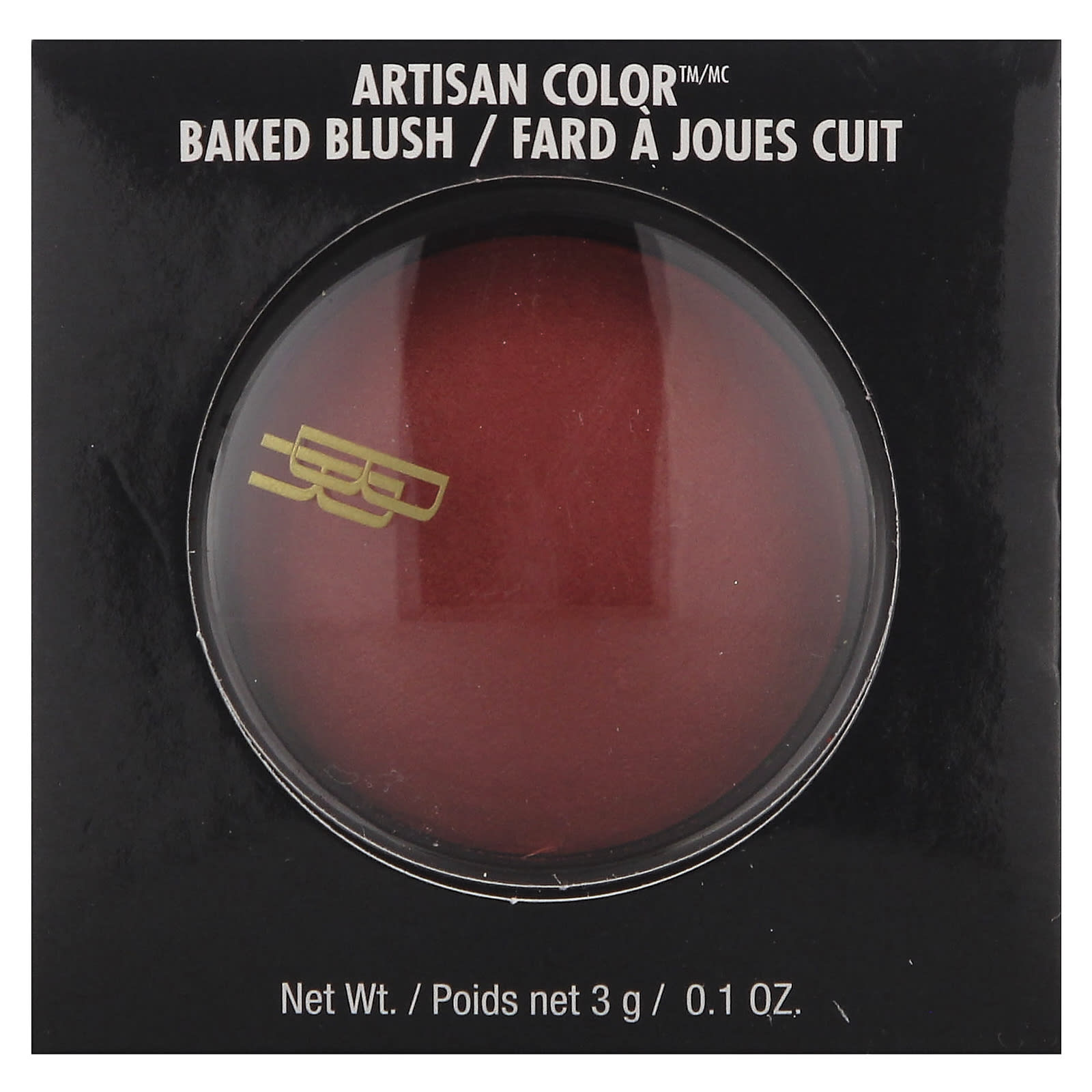 Black Radiance, Artisan Color, Baked Blush, 8305 Warm Berry, 0.1 oz (3 g)