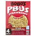 Bobo's Oat Bars, PB&Js（ピーナッツバター＆ジェリー）、ストロベリー、4パック、各60g（2.1オンス）