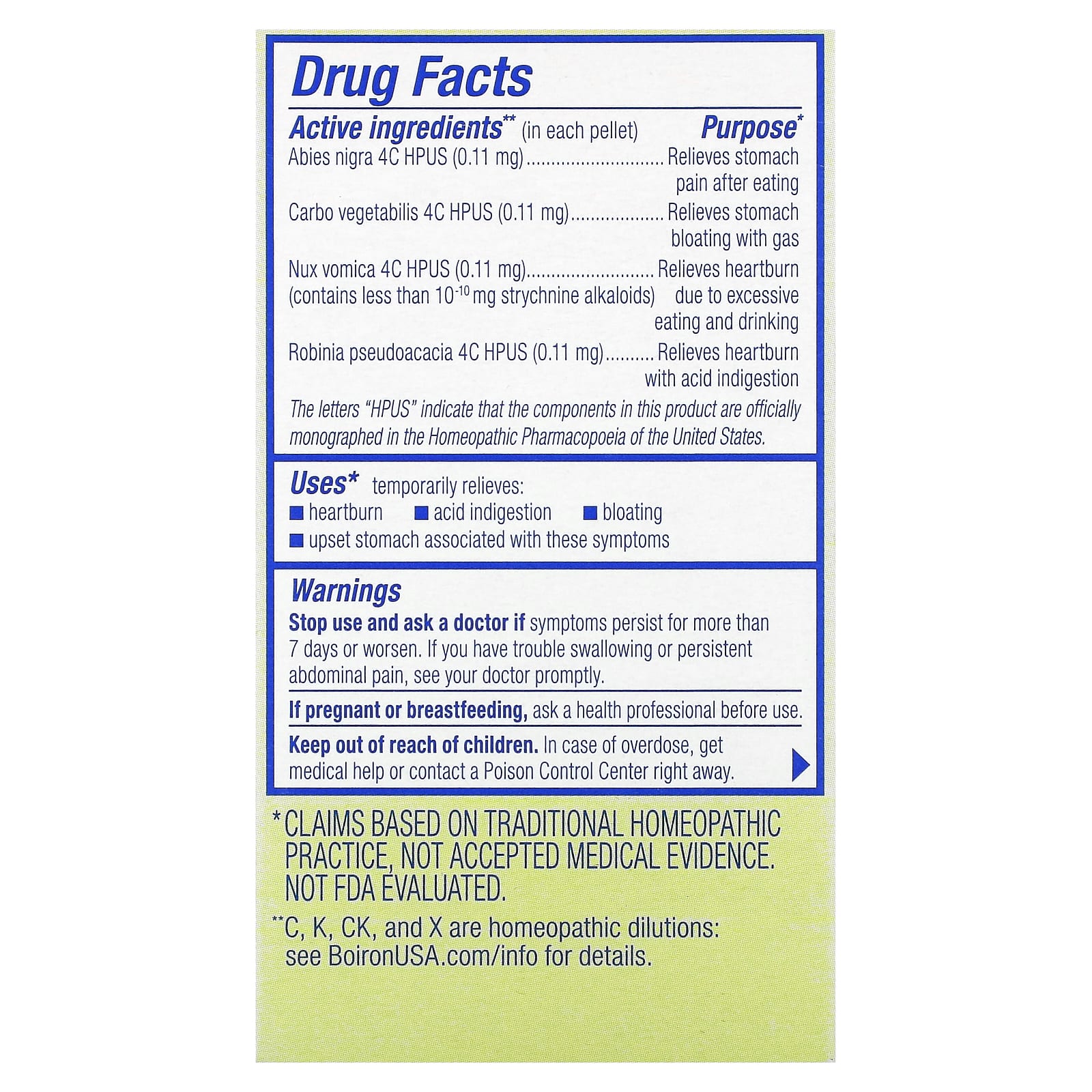 Boiron, Acidil On The Go, Multi-Symptom Heartburn Relief, 2 Portable ...