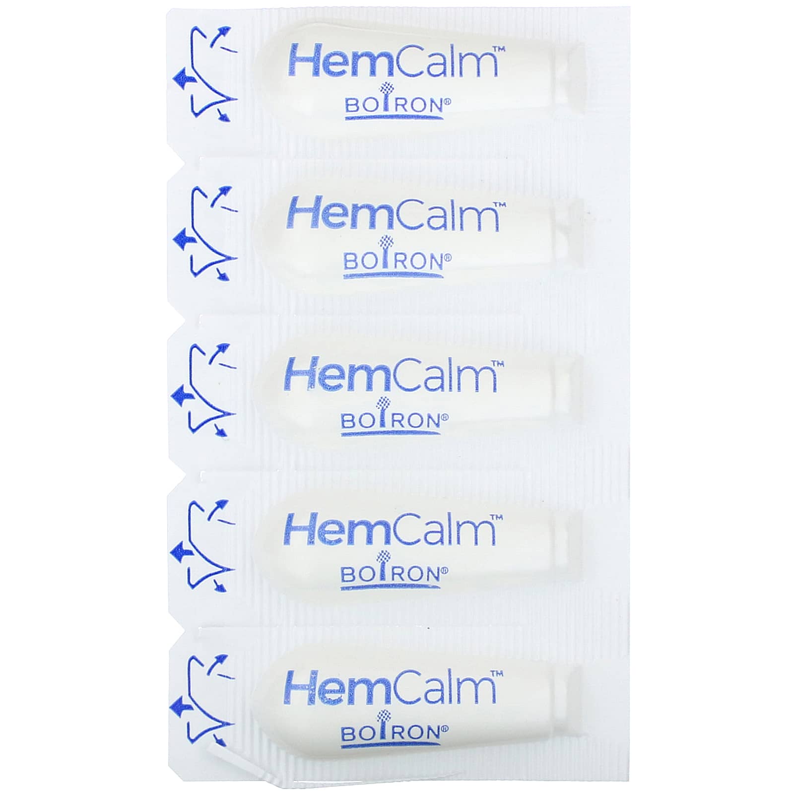 Boiron, HemCalm Suppositories, Hemorrhoid Relief, 10 Suppositories