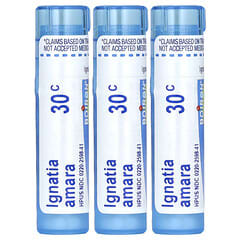 Boiron, Ignatia Amara, Meltaway Pellets, 30C, 3 Tubes, 80 Pellets Each