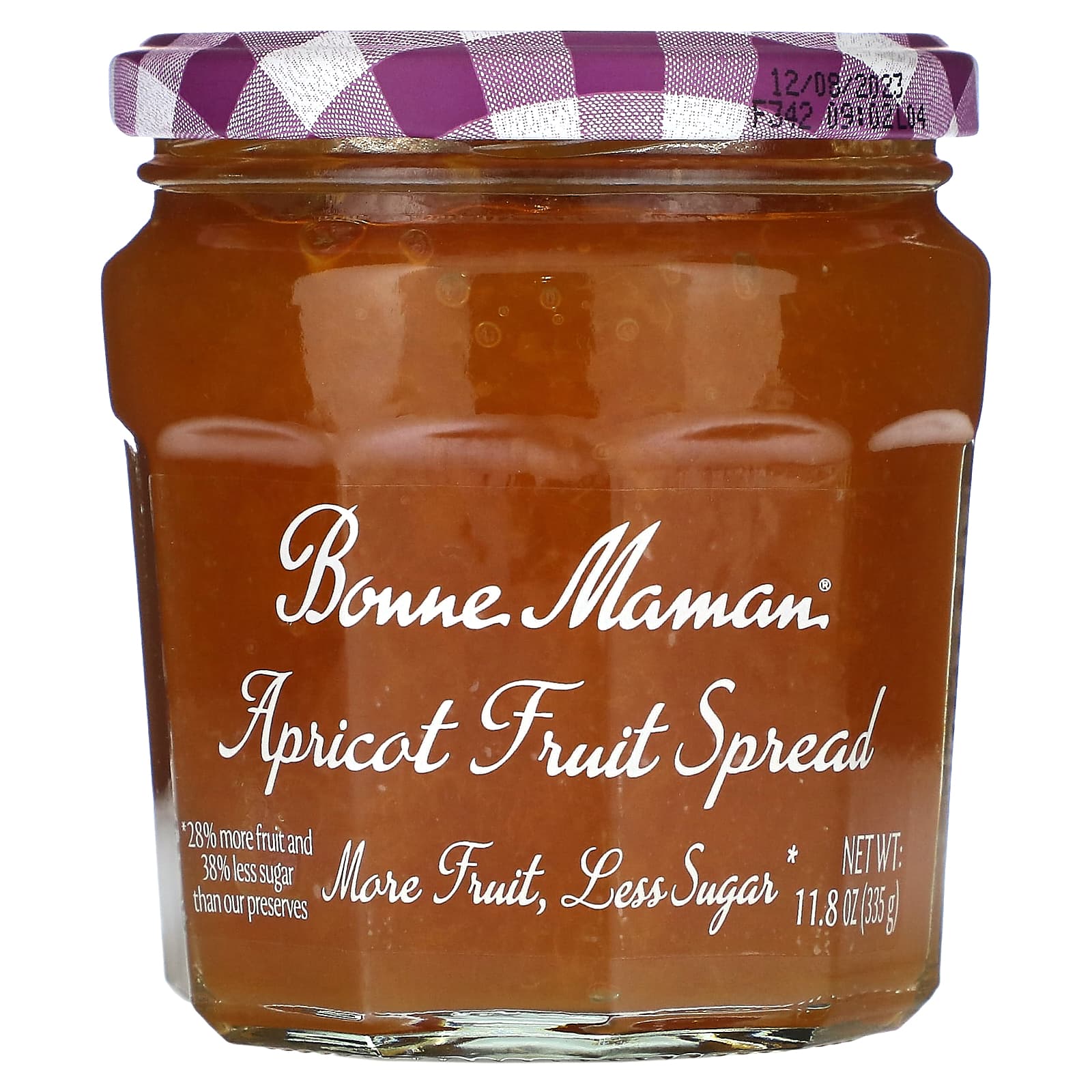 Bonne Maman, Apricot Fruit Spread, 11.8 oz (335 g)