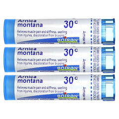 Boiron, Arnica Montana, 30C, 3 Tubes, Approx. 80 Pellets Each