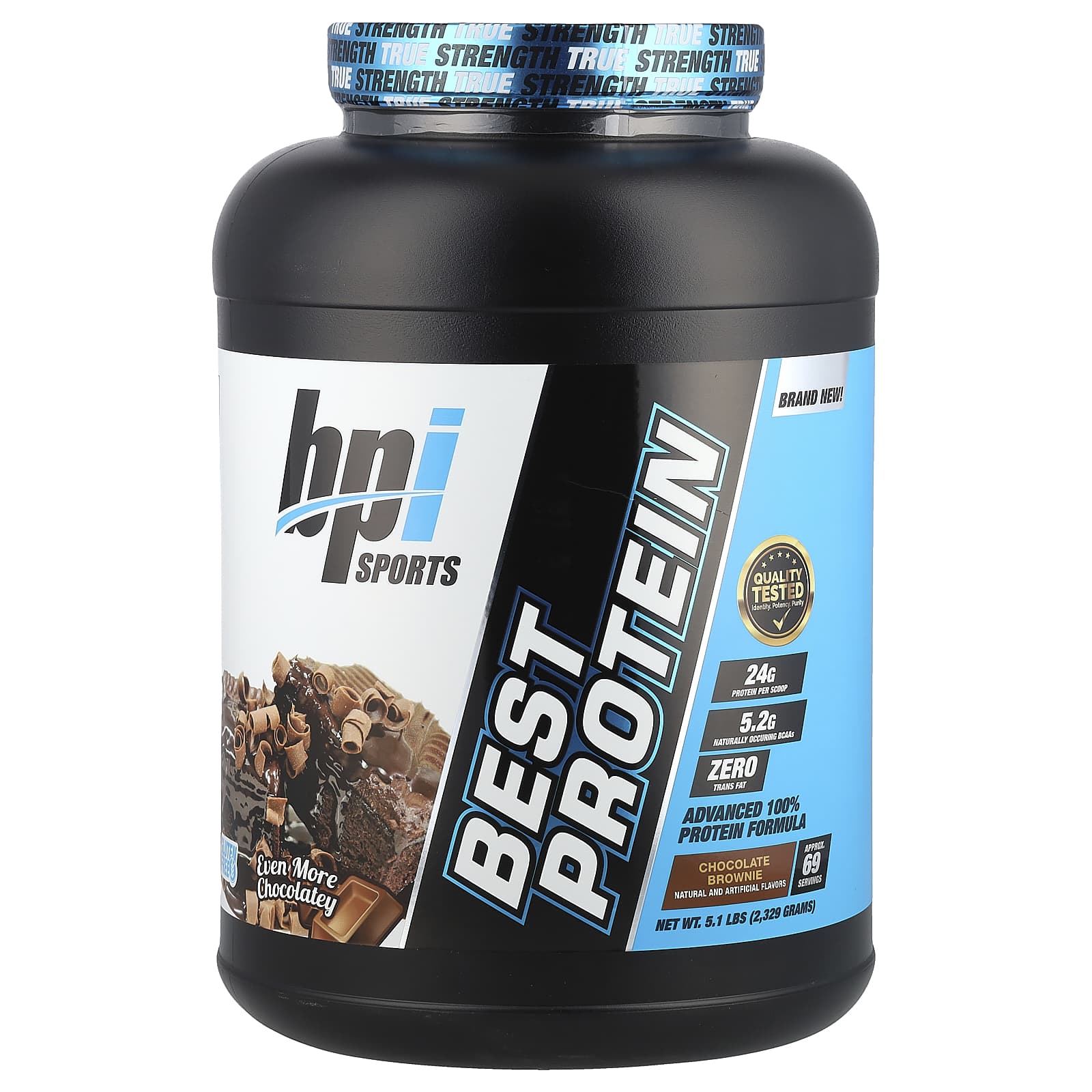 Best Protein Advanced 100 Protein Formula Chocolate Brownie 5.1 lbs 2 329 g