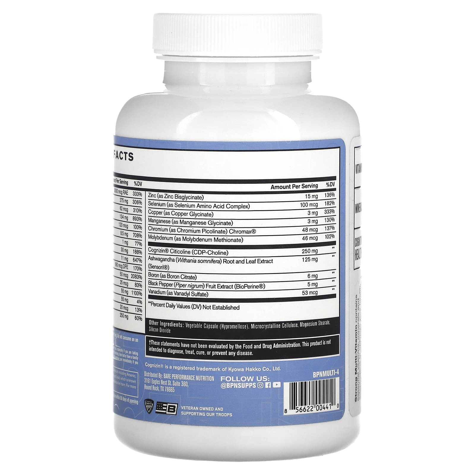 BPN, Strong Multi-Vitamin, 120 Capsules