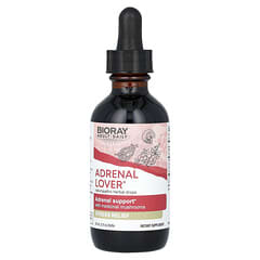 Bioray, Adrenal Lover, Adrenal Support with Medical Mushrooms, 2 fl oz ...