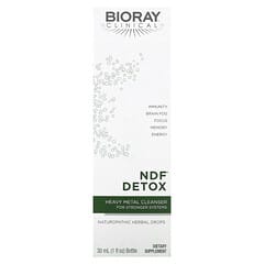 Bioray, NDF Detox, Heavy Metal Cleanser For Stronger Systems, 1 fl oz ...