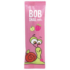Bob Snail, Fruit Stripe, Apple-Raspberry, 6 Count, 0.49 oz (14 g) Each