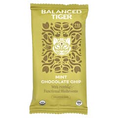 Balanced Tiger, Protein Bar, Mint Chocolate Chip, 12 Bars, 1.55 oz (44 ...