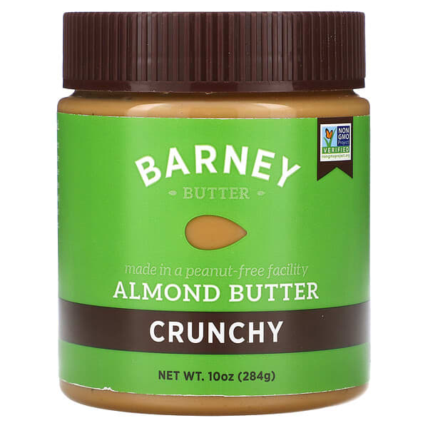 Barney Butter, Almond Butter, Crunchy, 10 oz (284 g)