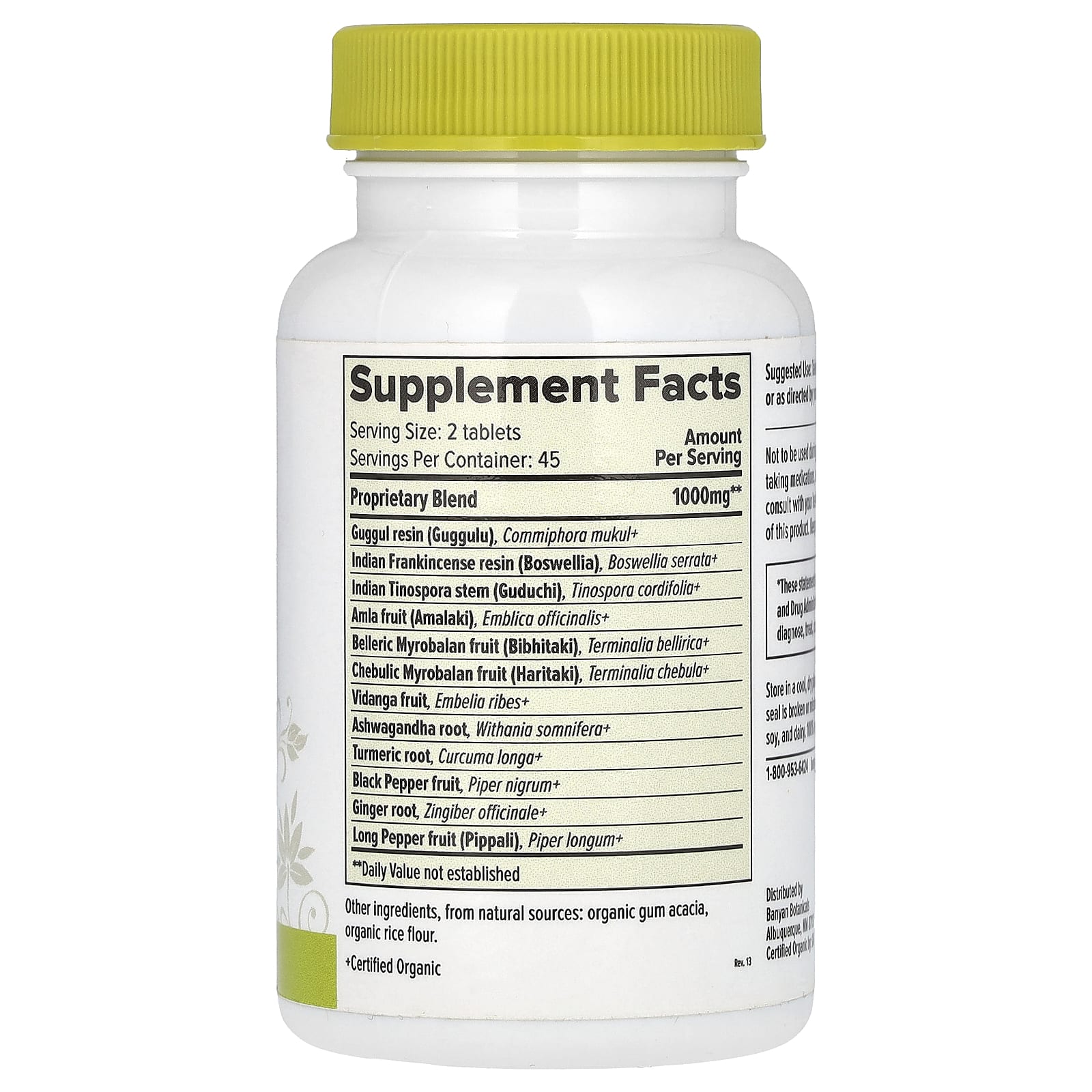 Banyan Botanicals, Joint Support, 90 Tablets