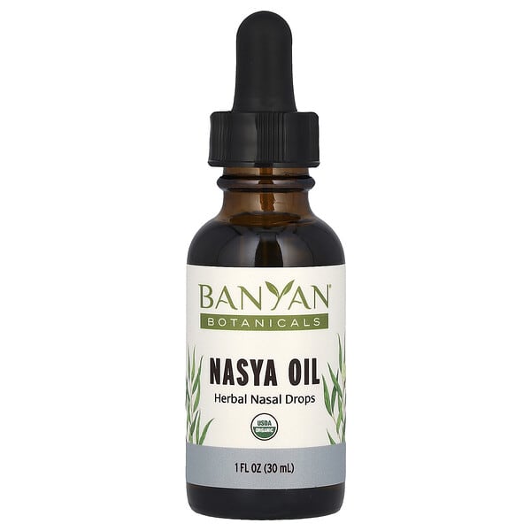 Banyan Botanicals, アーユルヴェーダオイル、Nasya Oil（ナシャオイル）、30ml（1液量オンス）