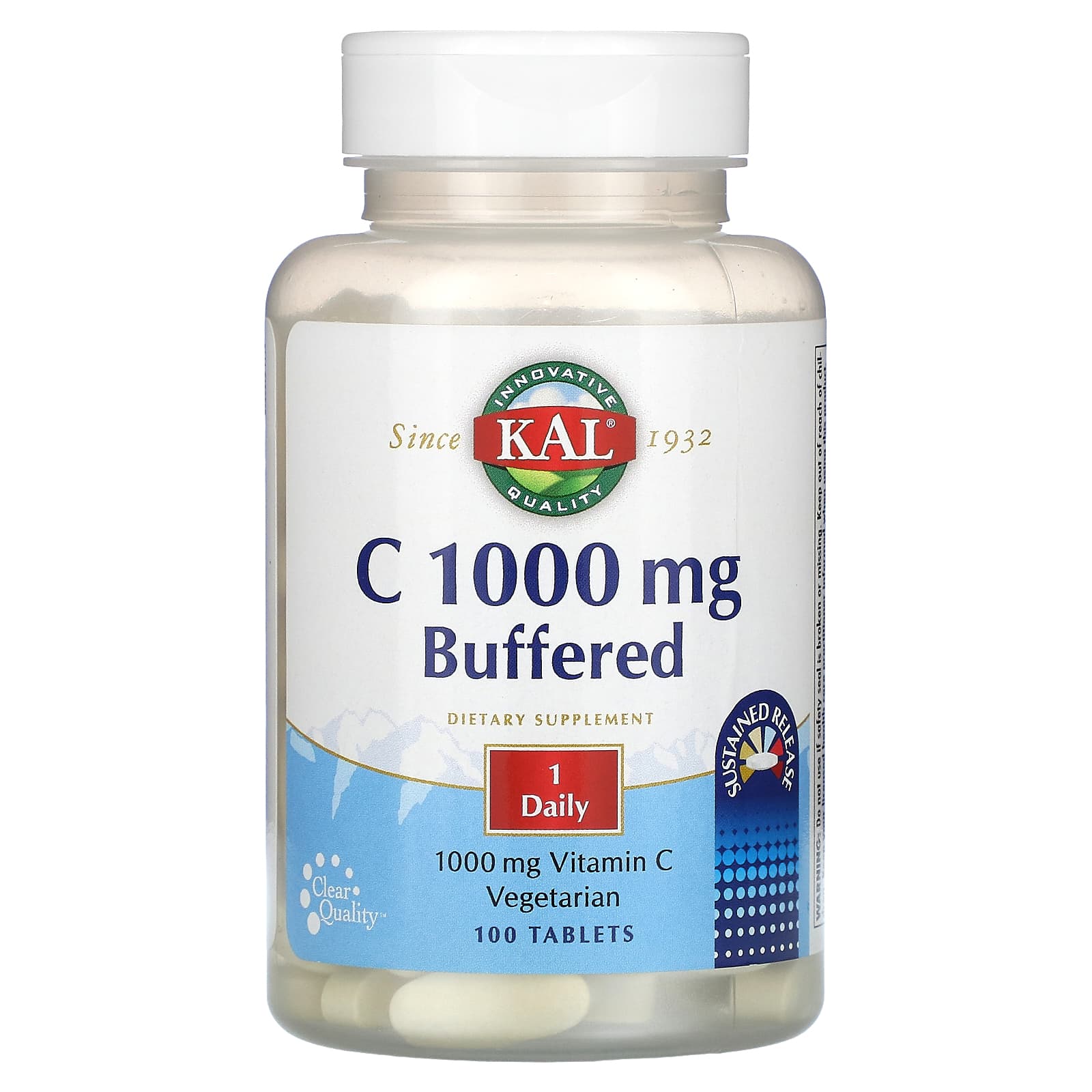 KAL, C 1,000mg 완충형, 100정