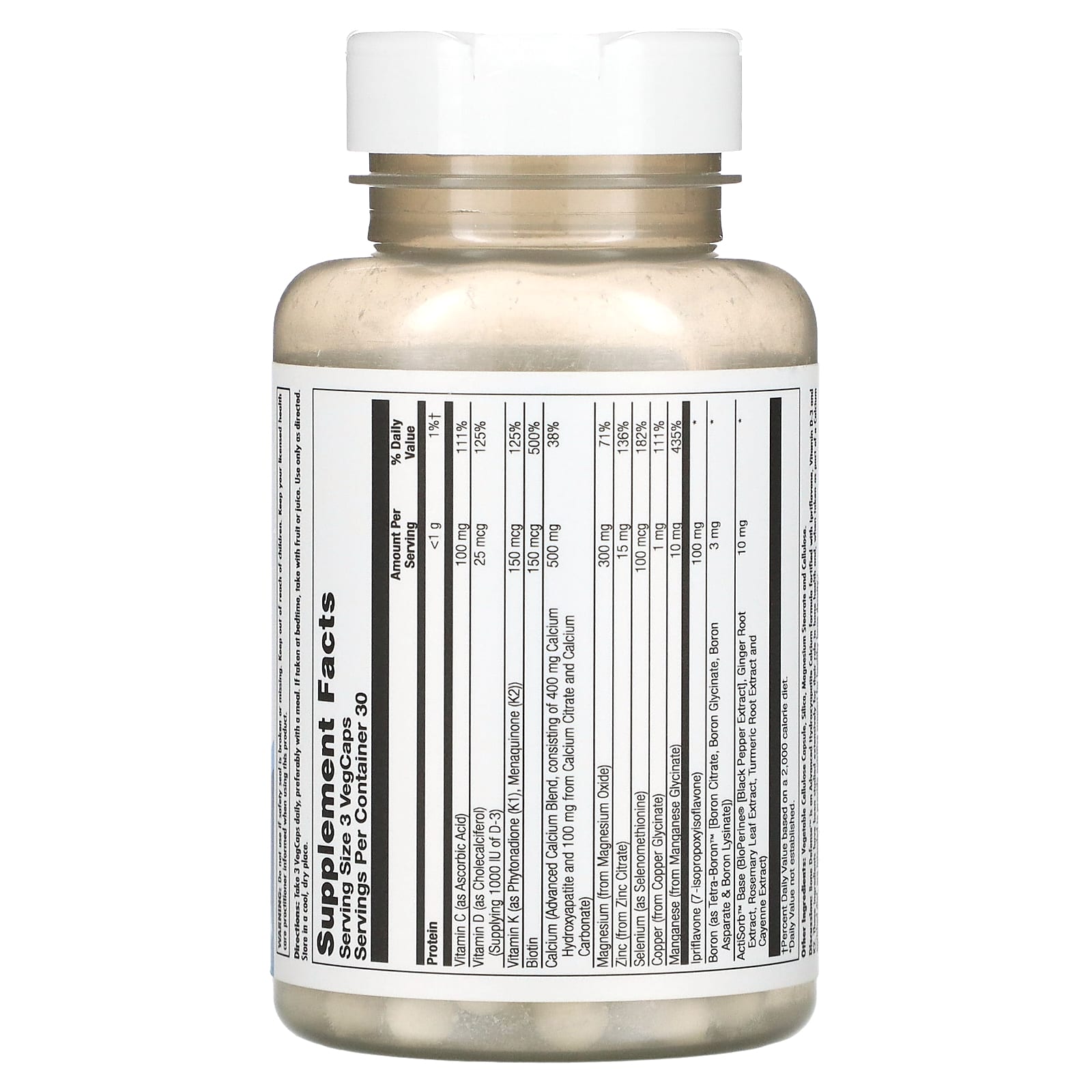 KAL, Bone Defense, 90 VegCaps