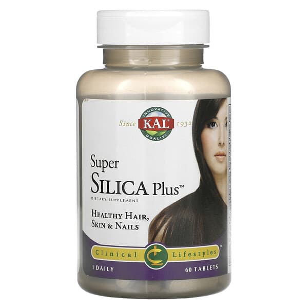 KAL, KAL, Super Silica Plus, 60 Tablets
