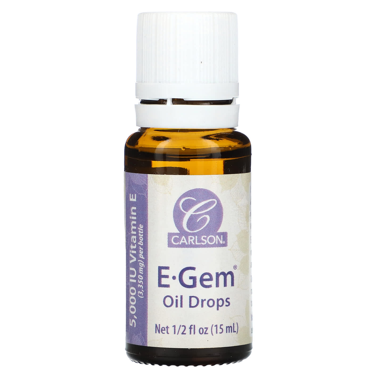 Carlson, E-Gem Oil Drops, 1/2 fl oz (15 ml)