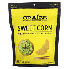 Craize, Toasted Snack Crackers, Sweet Corn, 4 oz (113 g)