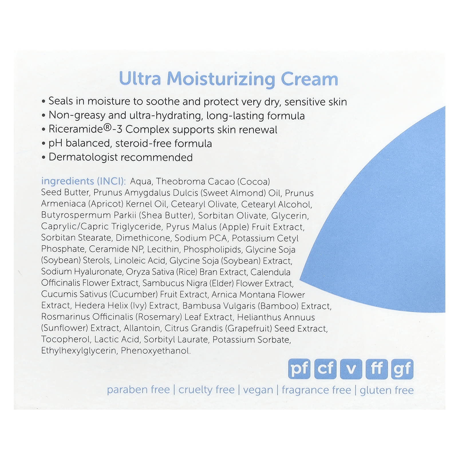 Ceramedx, Ultra Moisturizing Cream, Fragrance Free, 6 oz (170 g)