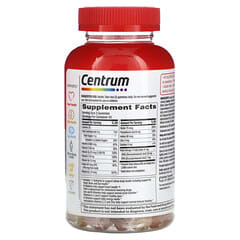 Centrum, Multi + Omega-3 Multigummies, Natural Strawberry, Lemon ...